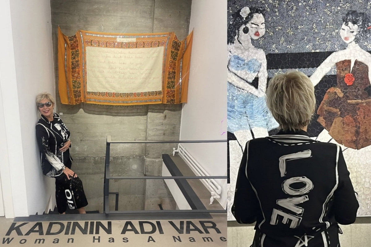 Leyla Alaton Feminist sergisinde - Patronlar Dünyası