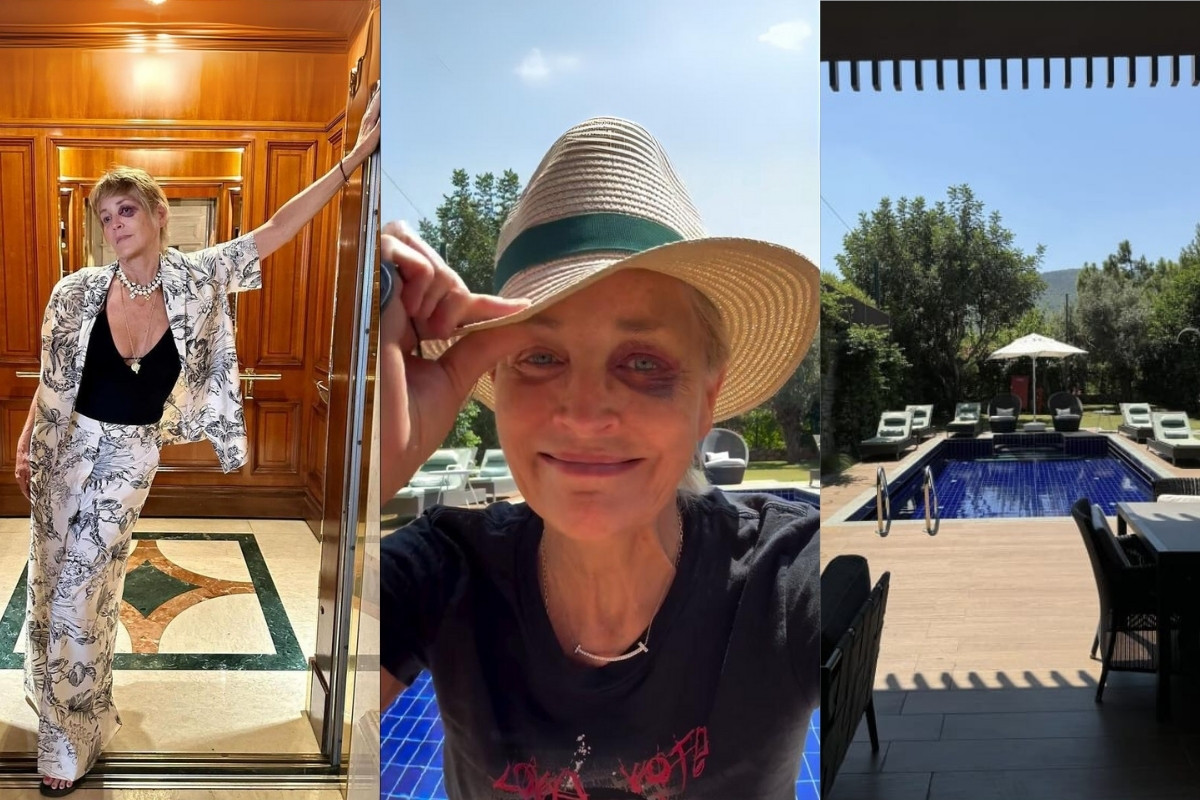 Sharon Stone kaza geçirdi ama tatiline övgü yağdırdı - Patronlar Dünyası
