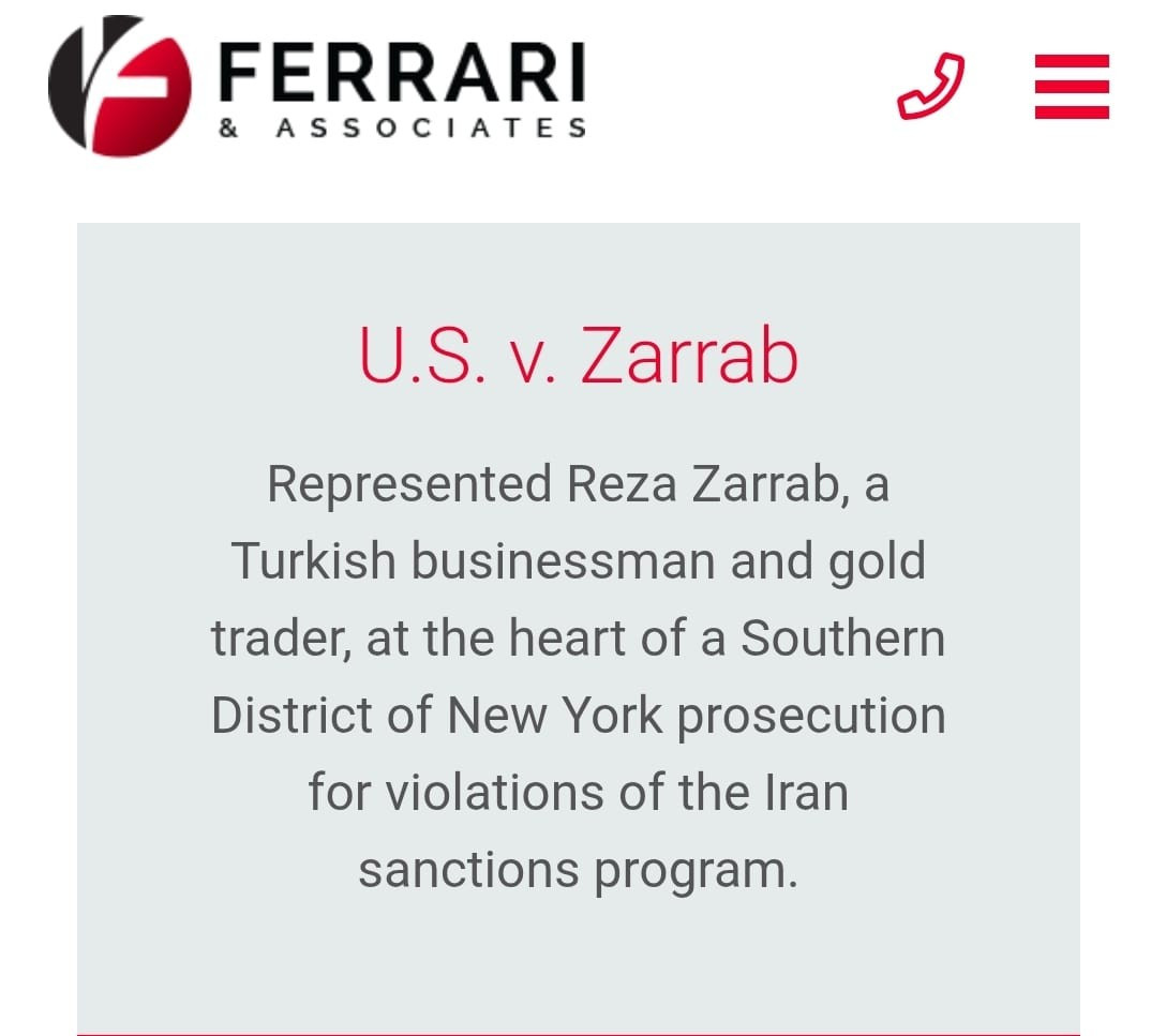 Reza Zarrab, avukatı Ferrari’den, gelini Ferraro’dan aldı - Patronlar ...