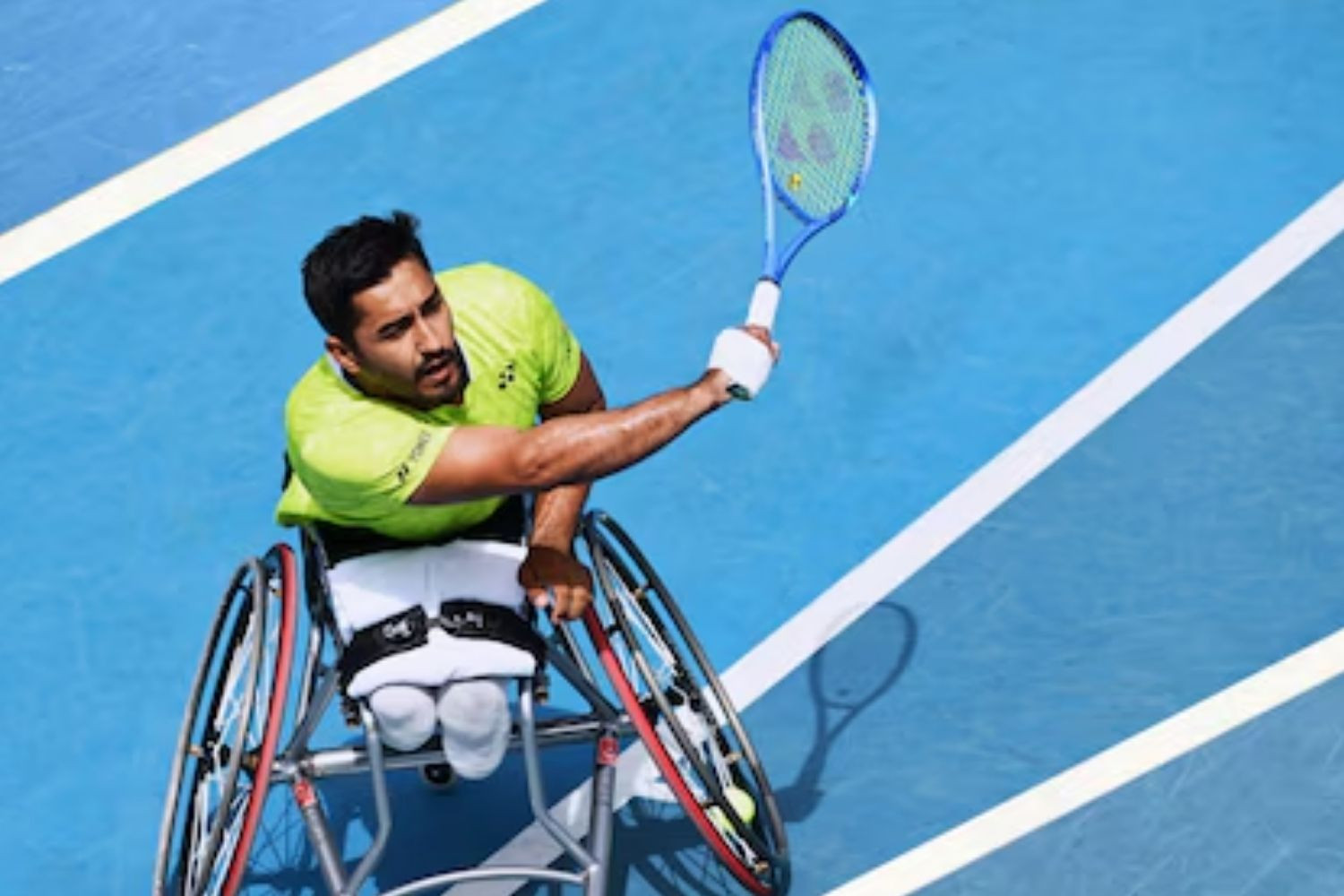 Para tenisçi Ahmet Kaplan, sezonun ilk grand slam tenis turnuvası ...